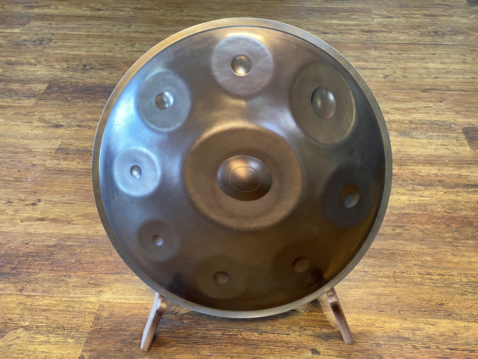 Samasta handpan C# Mystic Ember steel - HandPan Shop